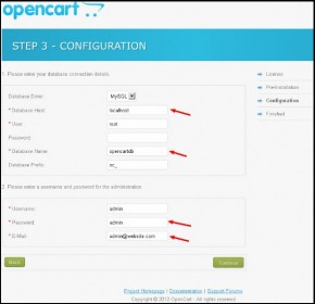 How to install OpenCart on Linux localhost?