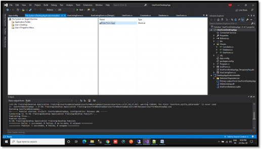 Know How to Create exe for the desktop application