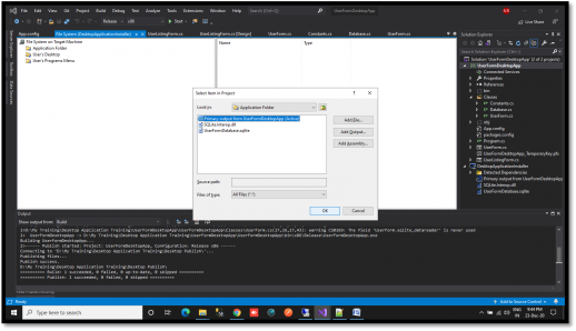 Know How to Create exe for the desktop application